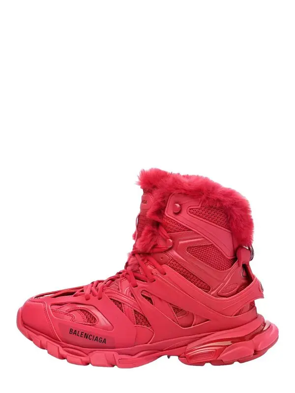 Balenciaga Track Hike Sneakers - Red