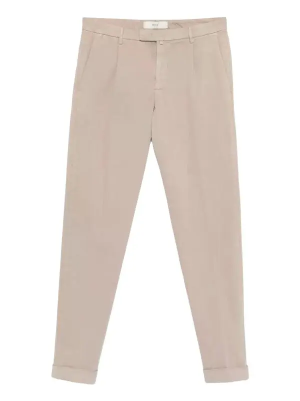 BRIGLIA 1949 Pleated Trousers - Neutrals