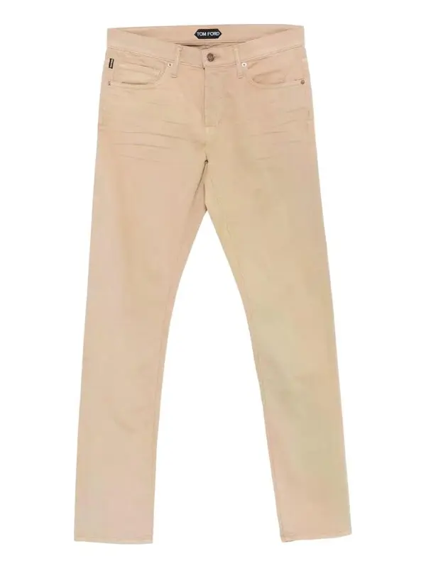 TOM FORD Belt-loops Trousers - Neutrals
