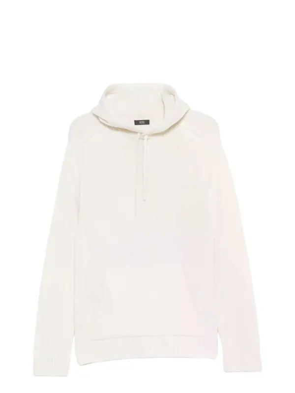HOSIO Pouch-pocket Hoodie - Neutrals