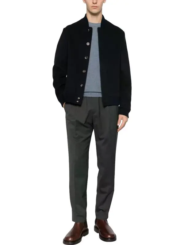 BRIGLIA 1949 Drawstring-waist Trousers - Grey