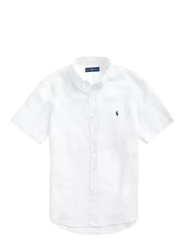 Polo Ralph Lauren Embroidered-pony Shirt - White