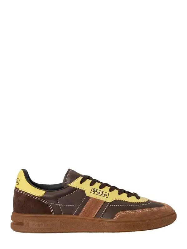 Polo Ralph Lauren Bedford Suede Trainer - Brown