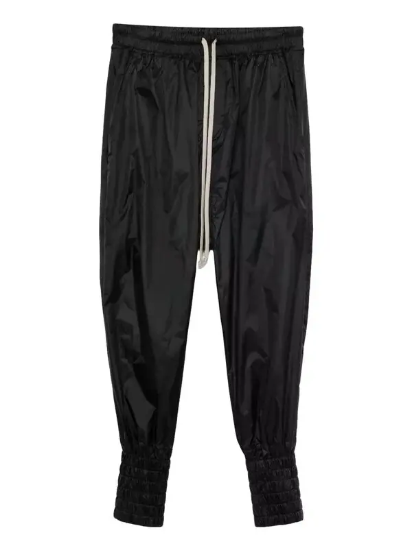 Rick Owens Elastic-waistband Trousers - Black