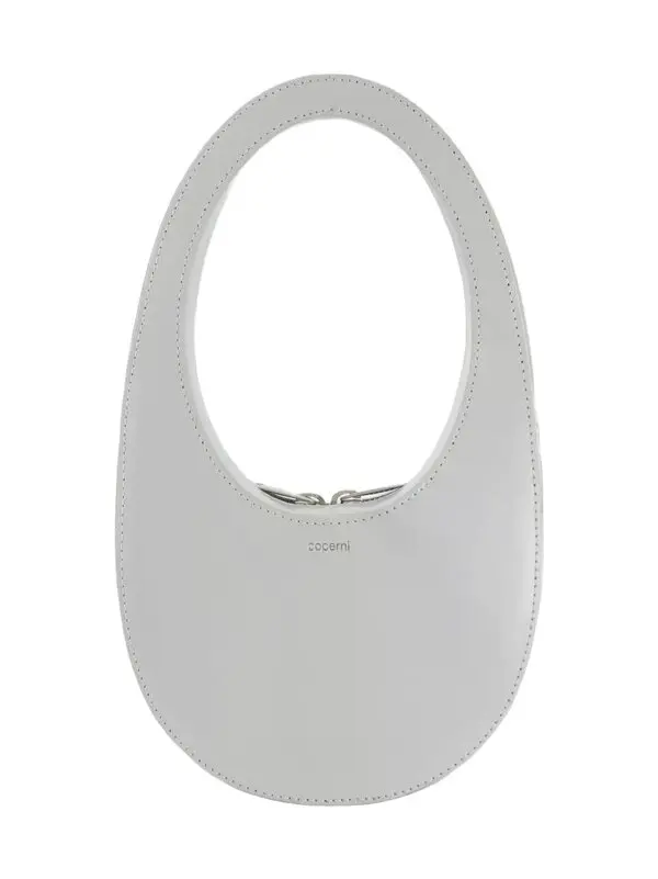Coperni Swipe Oval Mini Bag - Grey