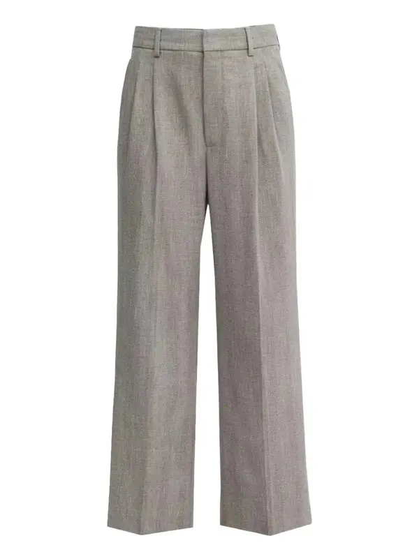 ANINE BING Pleated Trousers - Grey