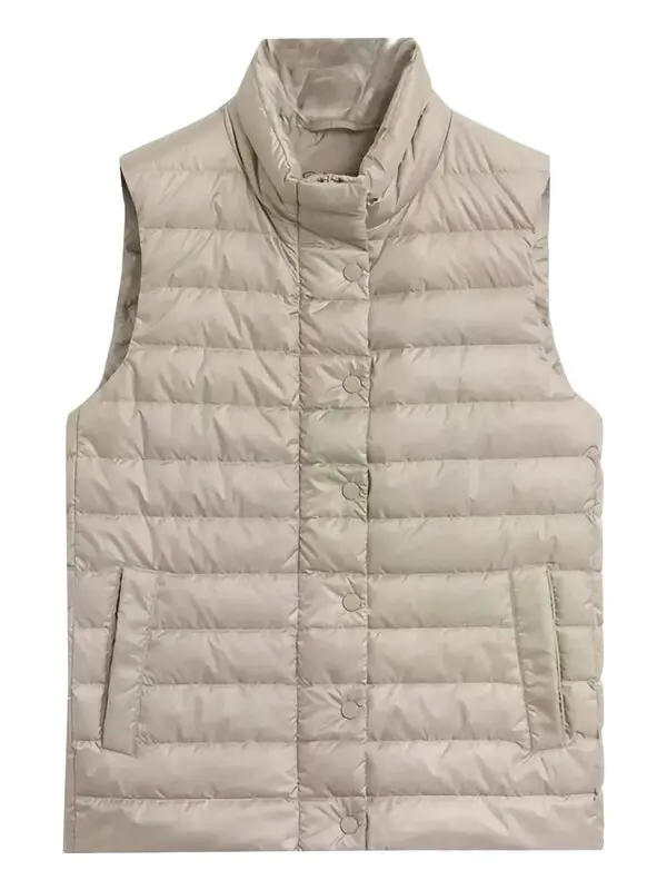 Gant Quilted Down Vest - Neutrals