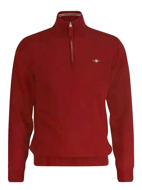 Gant Zip-fastening Sweater - Red