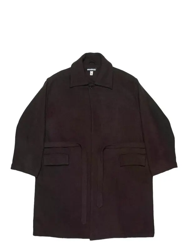 MONITALY Pocket Coat - Brown
