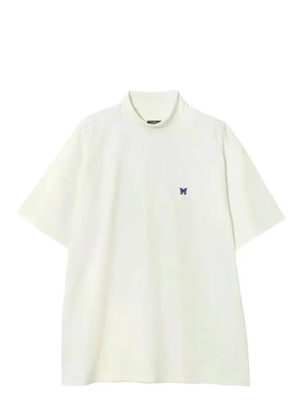 Needles Logo-embroidered T-shirt - White