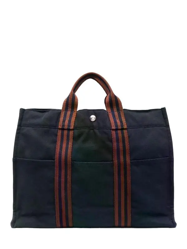 Hermès 1990s Fourre Tout Tote Bag - Blue