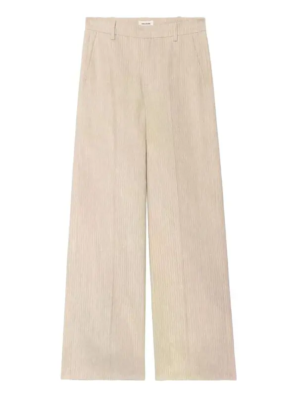 Zadig&Voltaire Panol Pinstripe Trousers - Neutrals