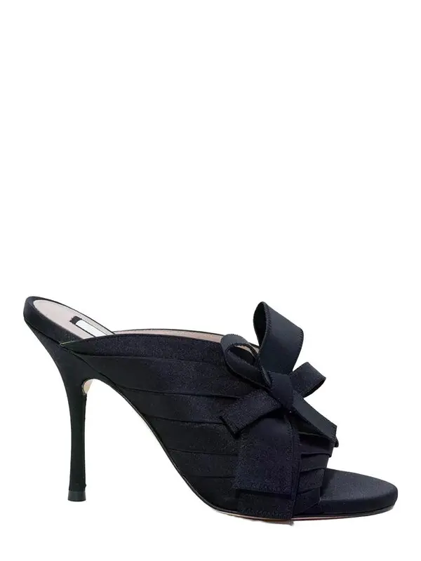 N°21 Bow Embellished Pumps - Black