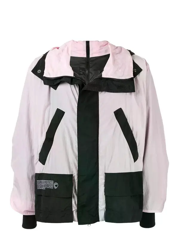 COLMAR Colour Block Windbreaker Jacket - Pink