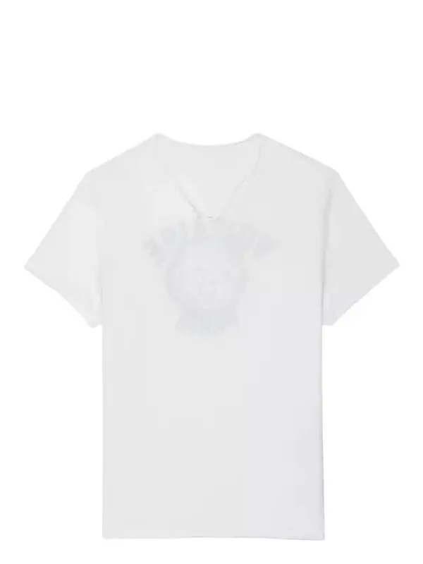 Zadig&Voltaire Monastir Blazon-graphic T-shirt - White