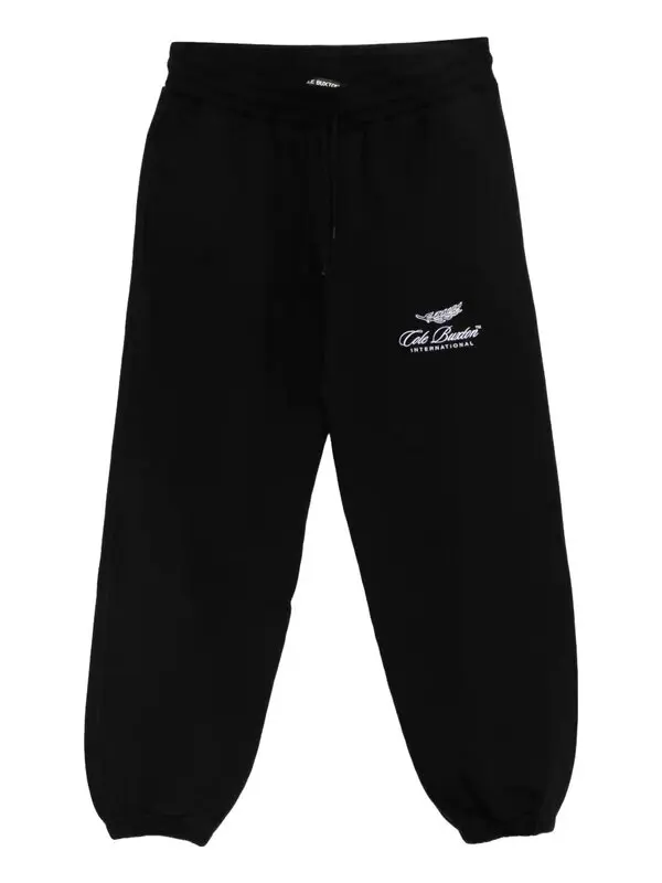 COLE BUXTON Logo Track Pants - Black