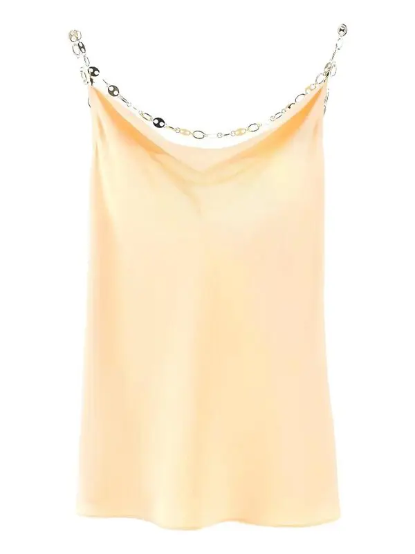 Rabanne Chain-strap Top - Neutrals