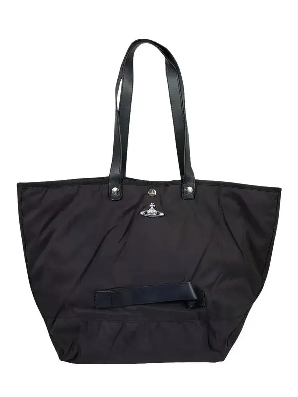 VIVIENNE WESTWOOD Orb-detail Tote Bag - Black