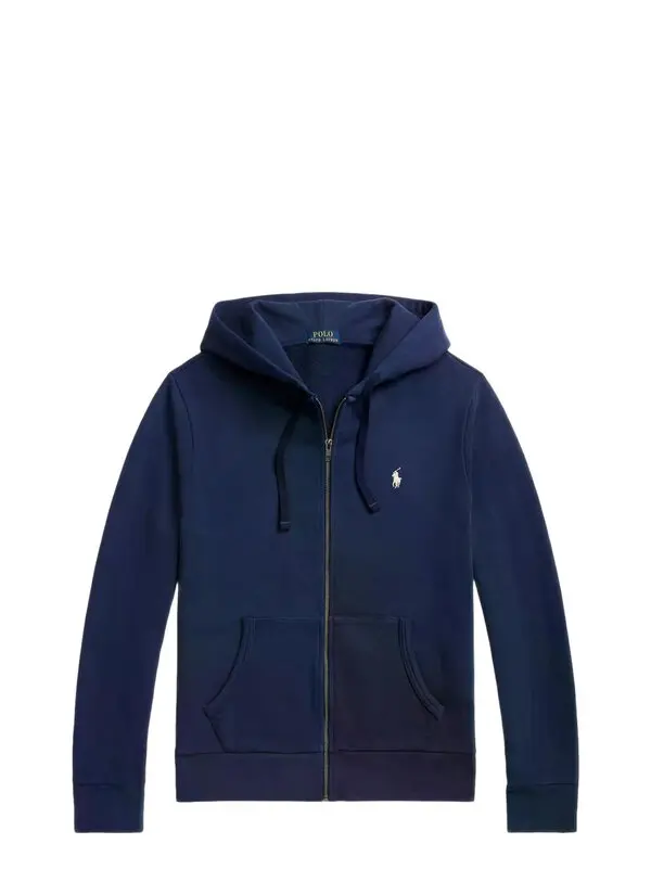 Ralph Lauren Pony Zip-up Hoodie - Blue