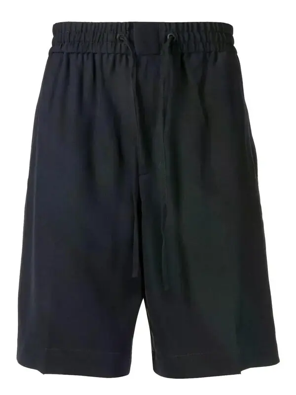 3.1 Phillip Lim Jersey-knit Desk Shorts - Blue
