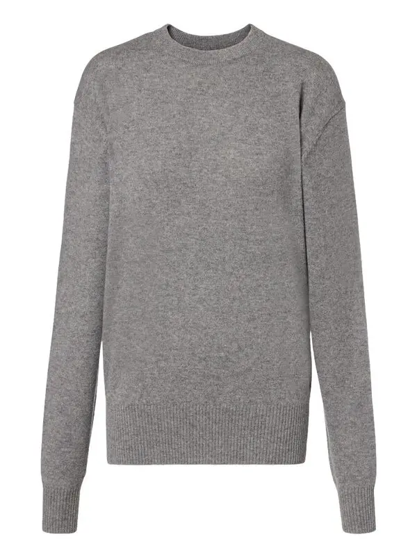 TOTEME Cashmere Crewneck Sweater - Grey