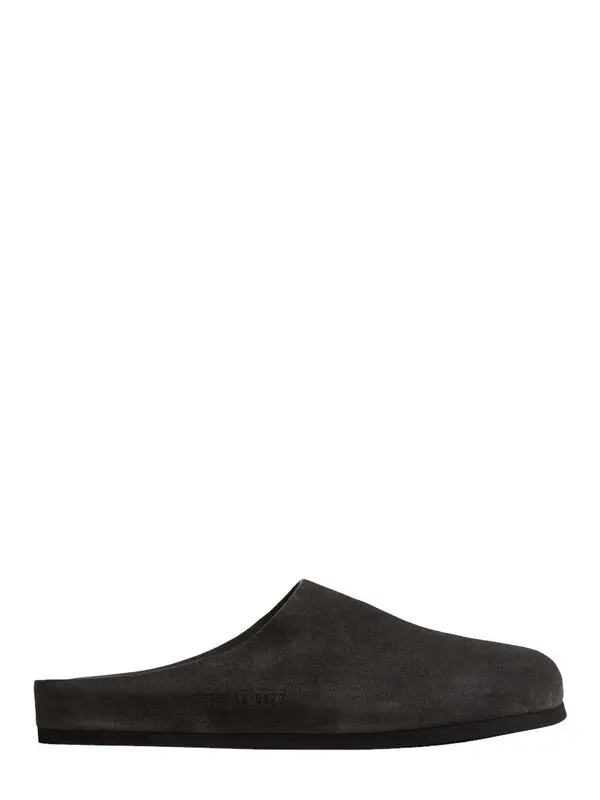 COMMON PROJECTS Suede Clogs - Grey