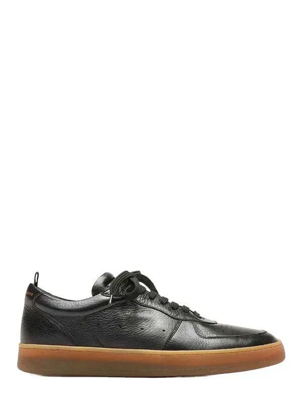 Officine Creative Asset 001 Suede Sneakers - Black