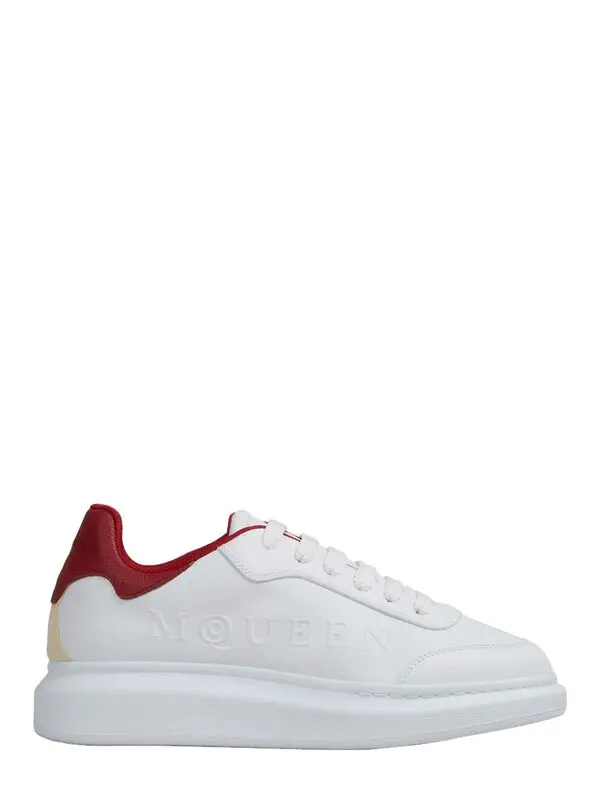Alexander McQueen Oversized Logo Sneakers - White
