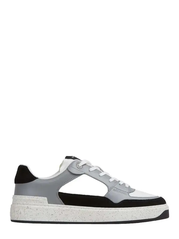 Balmain B-court Flip Sneakers - Black & White