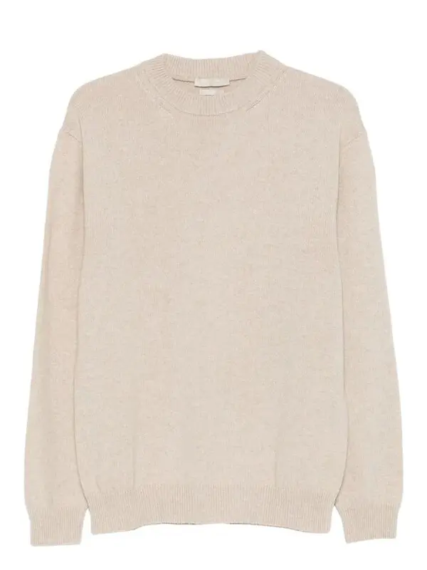 DANIELE FIESOLI Cashmere Crew Neck Sweater - Brown