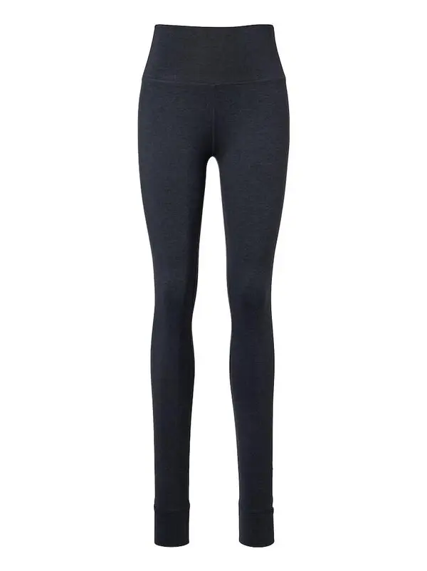 Varley Always Warm Jersey Stirrup Leggings - Black