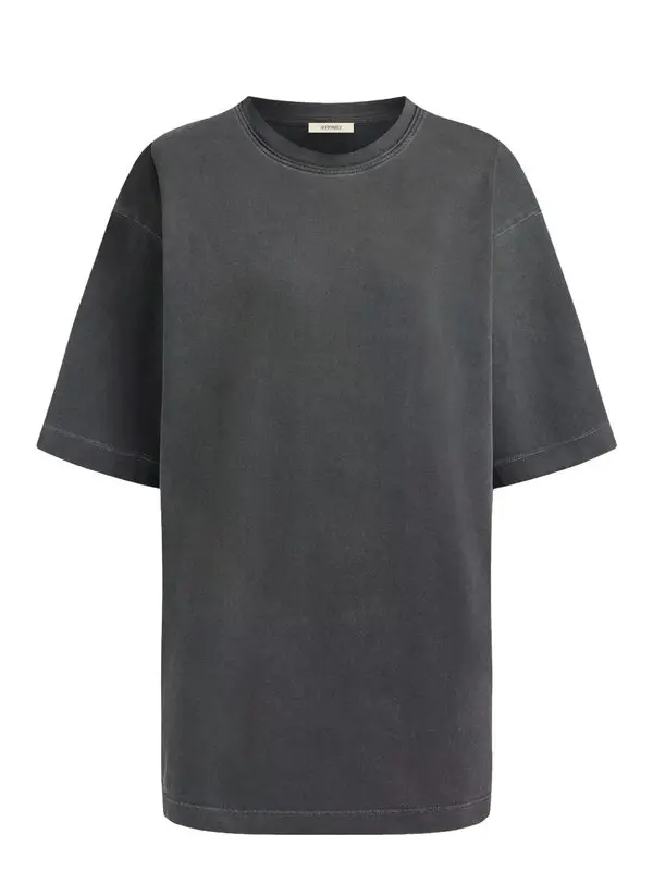 12 STOREEZ Crew-neck T-shirt - Grey
