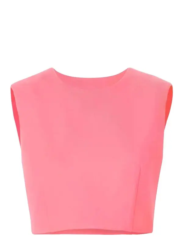 Carolina Herrera Cropped Top - Pink