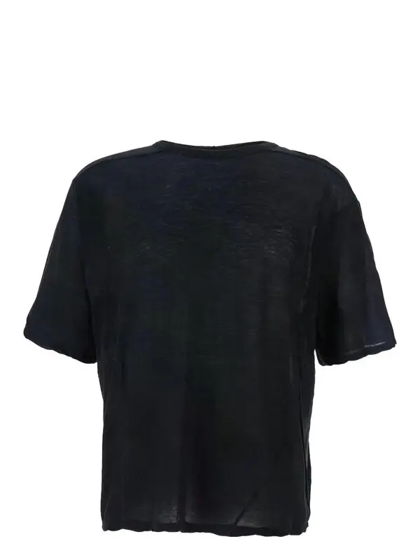 Rick Owens Crew-neck Short-sleeve T-shirt - Black