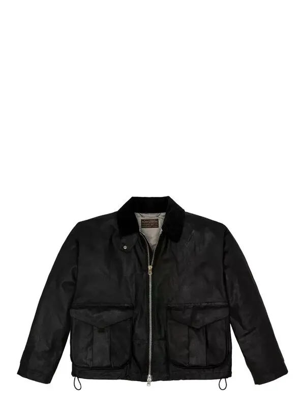 Filson Zipped Cotton Jacket - Black