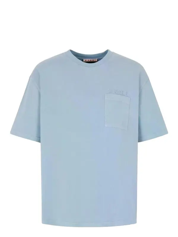 Marni Chest-pocket Short-sleeves T-shirt - Blue