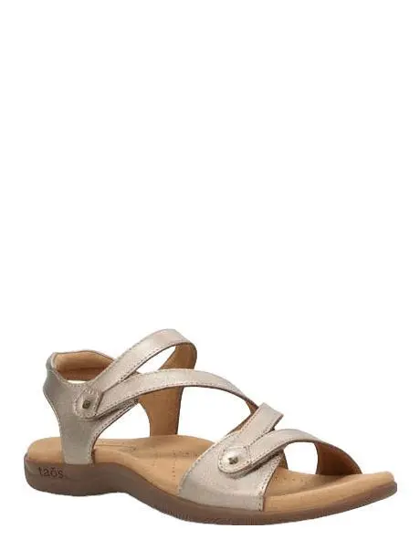 TAOS Big Time Ankle Strap Sandal - Champagne