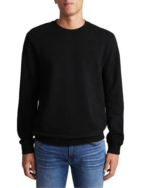 MAVI Crewneck Cotton Sweatshirt - Black