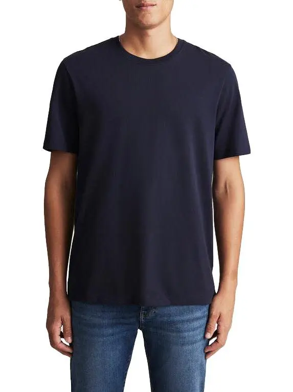 MAVI Cotton Crewneck T-shirt - Baritone Blue