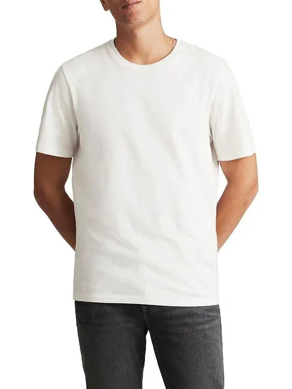 MAVI Cotton Crewneck T-shirt - Antique White