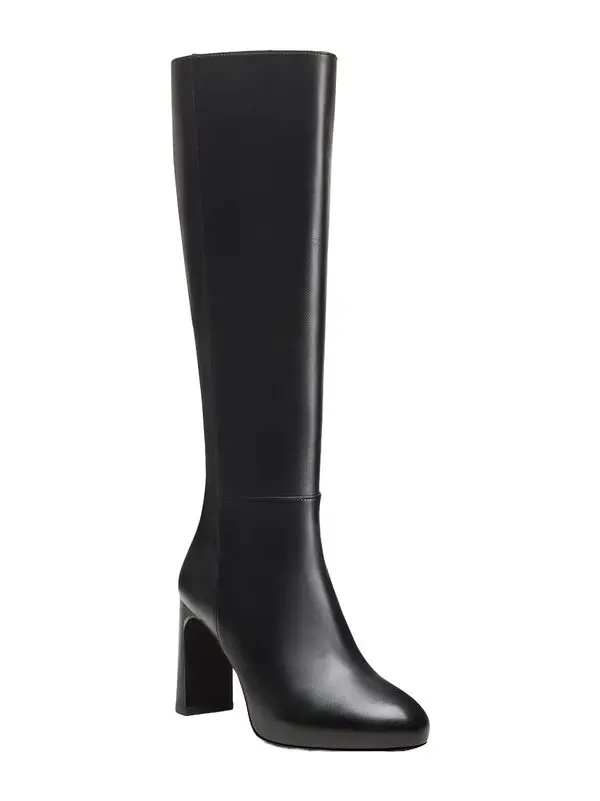 STUART WEITZMAN Babette Platform Boot - Black/black