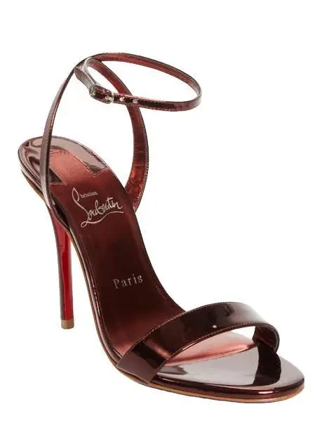 CHRISTIAN LOUBOUTIN Miss Z Ankle Strap Sandal - Palio/palio