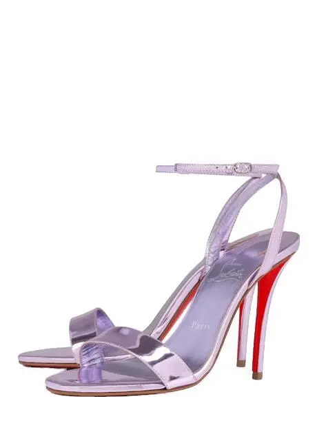 CHRISTIAN LOUBOUTIN Miss Z Ankle Strap Sandal - Rhapsody/lin Rhapsody