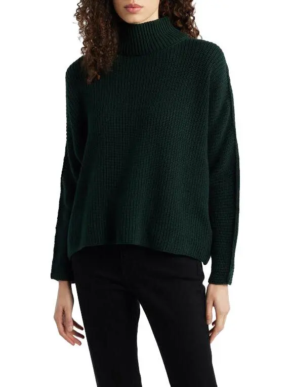 Frank & Eileen Montecito Turtleneck Sweater - Bristish Racing Green