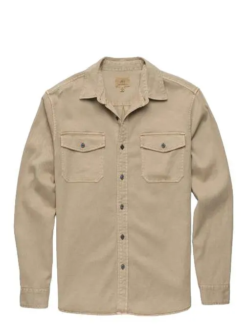 SURFSIDE SUPPLY CO. Jeb Tencel Shirt - Chinchilla