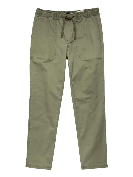 SURFSIDE SUPPLY CO. Tyler Poplin Utility Pant - Lichen Green