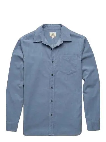 SURFSIDE SUPPLY CO. Brian Corduroy Shirt - Navy Blazer