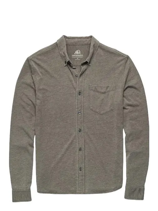 SURFSIDE SUPPLY CO. Anthony Burnout Shirt - Olive Night