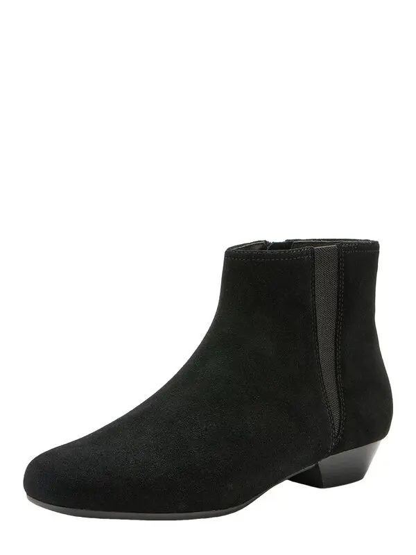 ABEO Via Ankle Boots - Black Suede - Regular