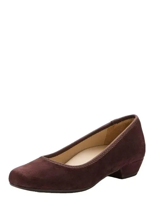 ABEO Via Pump - Chocolate Suede - Regular